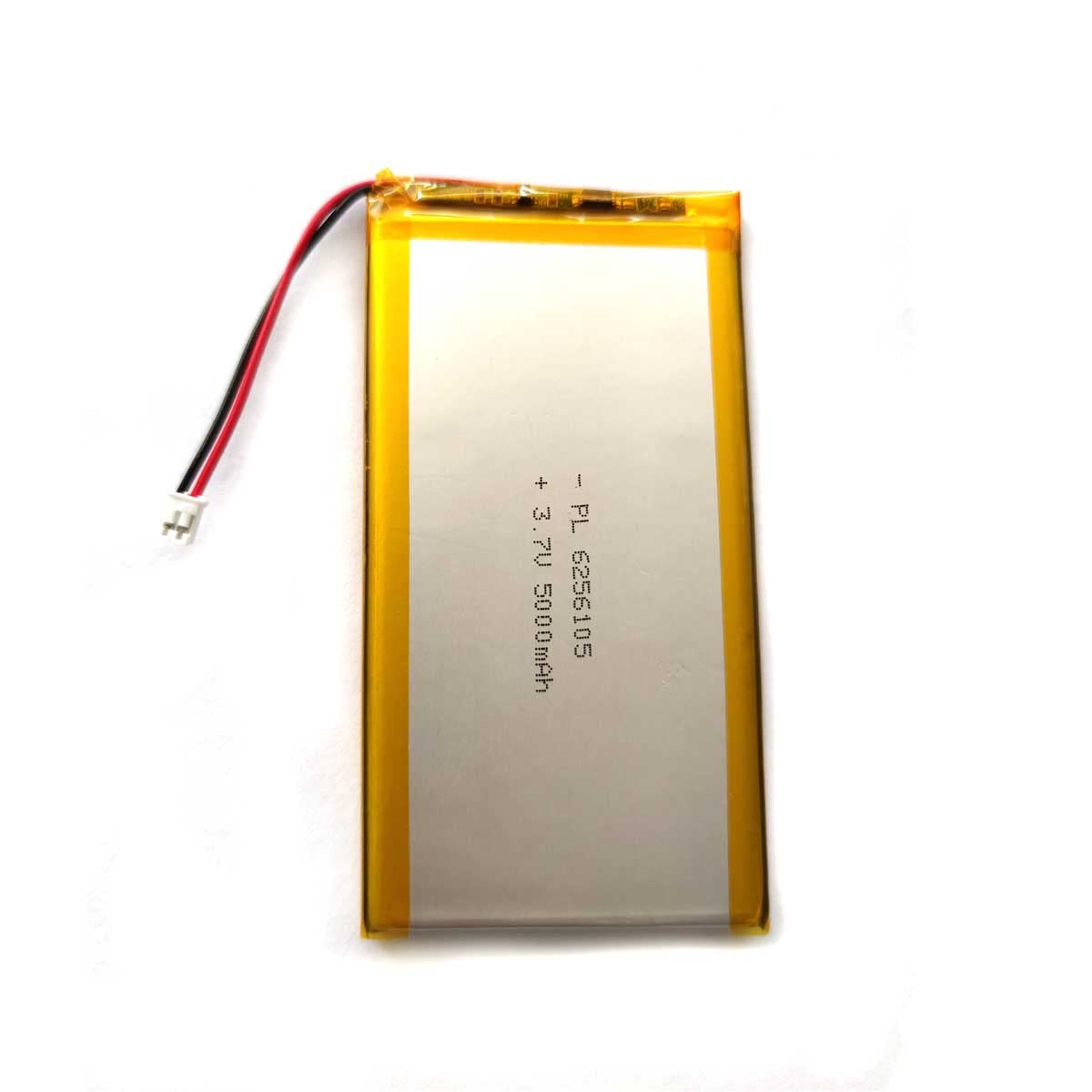 3 7v 5000mah 6256105 Lithium Ion Polymer Battery Rechargeable Lipo ...