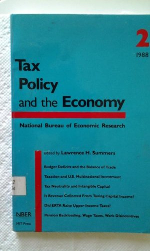 Tax Policy and the Economy, Vol. 2: 9780262691215: Economics Books ...