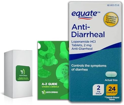 Amazon.com: Loperamide for Diarrhea 2 mg- Active Ingredient ...