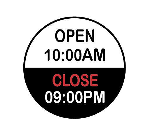 BIRD'S MIND Sign Board Open and Closed Timing for Shops Office School ...