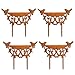 Amazon.com: Sungmor Decorative Cast Iron Garden Edging Border, 4 Pack ...