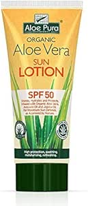 Aloe Pura Aloe Vera Sun Lotion SPF50 x 4 (Pack of 4) : Amazon.co.uk: Beauty