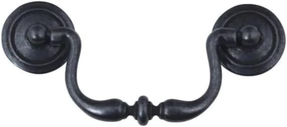 Cabinet Pulls_ Drop Bail Dresser Pull Handle Drawer Pulls Rustic ...