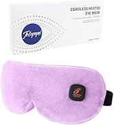 Amazon.com: Heated Eye Mask, Cordless Warm Eye Compress for Dry Eyes ...