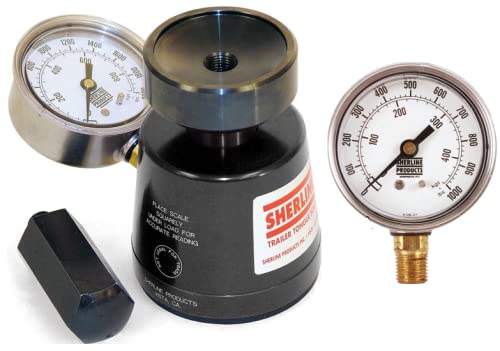 Amazon.com: Sherline Hydraulic Tongue Weight Scale Combo 2 Gauges 2000 ...