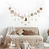 Amazon.com: Star Hanging Photo Display Photo String with Clips Star ...