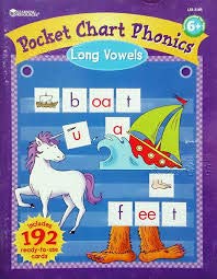 Pocket Chart Phonics : Long Vowels : Amazon.de: Bücher
