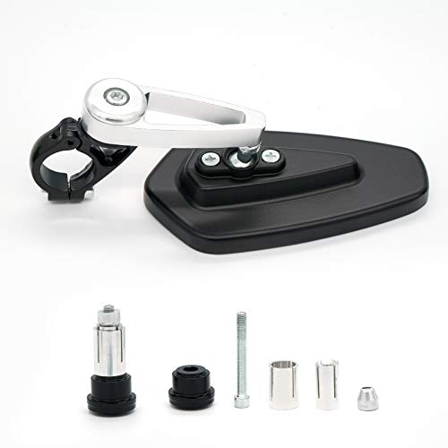 GZTB&WH Motorcycle Rearview Mirror, Side Mirror, 7/8\"Adjustable ...