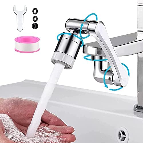 Kruvad 1080 Rotating Faucet Aerator Multifunctional Extender Universal ...