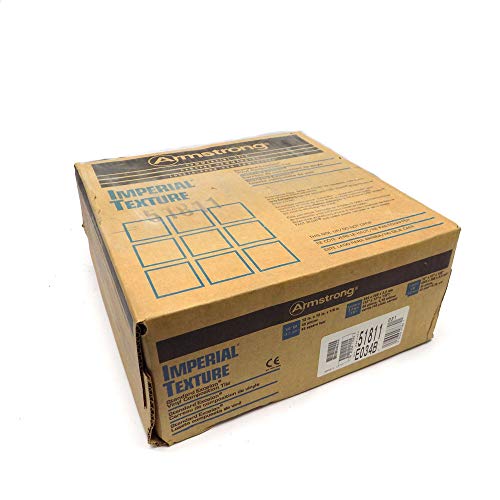 45ft Armstrong 51811 Imperial Texture VCT 12" x 12" Excelon Vinyl Tiles ...