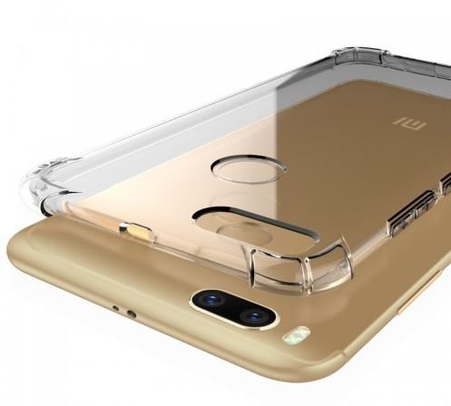Merrico Silicon Transparent Soft Rubber Back Cover for Mi 6 : Amazon.in ...