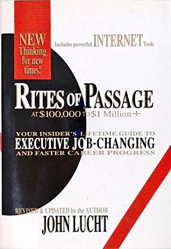 Rites of Passage at $100,000 to $1 Million +: John Lucht: 9780942785302 ...