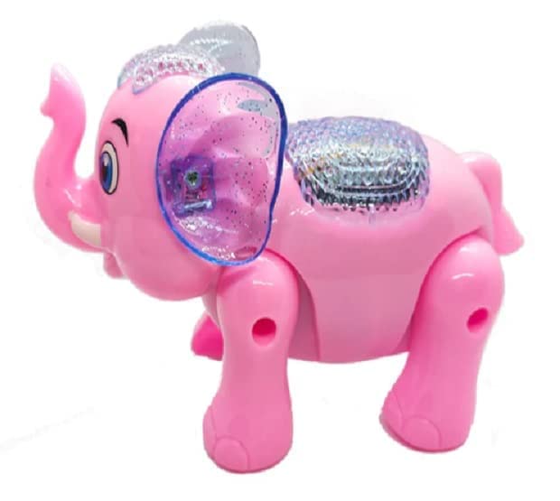 Buy PRIMEFAIR Musical Dancing Elephant Toy with Flashing Lights and ...