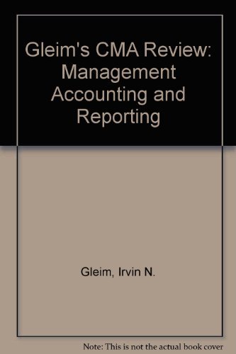 Gleim's CMA Review: Management Accounting and Reporting: Gleim, Irvin N ...
