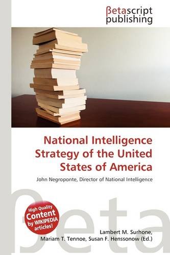 Amazon | National Intelligence Strategy of the United States of America ...