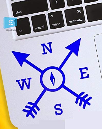 SIGN EVER NSWE Mountain Compass Laptop Trackpad Stickers for 15.6 14 13 ...