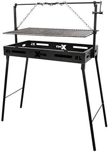 Amazon.com: Portable Charcoal Grill, XL Version, Steel Rods Style ...