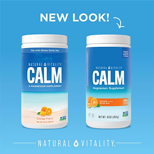 Snapklik.com : Natural Vitality Calm, Magnesium Citrate Supplement ...