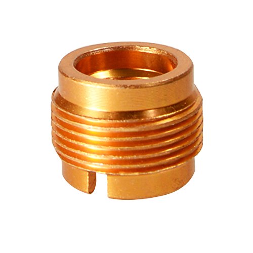 Foto&Tech Gold Metal Adapter 5/8-inch Male to 3/8-inch Female Mic Screw ...
