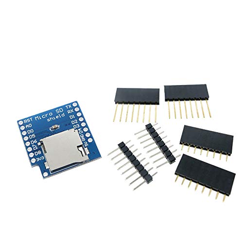 Amazon.com: Micro SD Storage Expansion Board for D1 Mini TF Card Memory Shield Module SPI ...