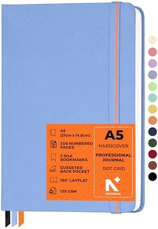 NEORAH - A5 Dot Grid PROFESSIONAL Journal -135 Gsm-(210x148 mm ...