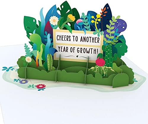 Amazon.com : Lovepop Flourish Thank You: Paperpop® Card – Greeting Card with Pop-Up Gift ...