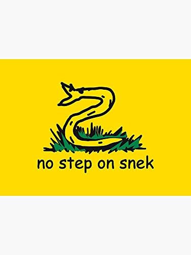 Amazon.com - No Step On Snek Sticker - Sticker Graphic - Auto, Wall ...