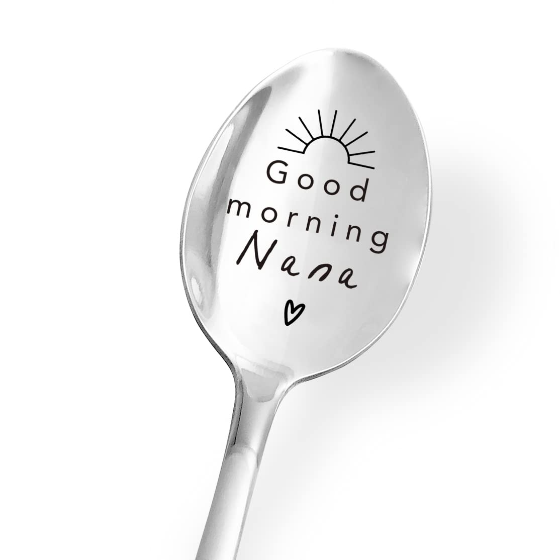 Good Morning Nana Spoon Engraved Funny Coffee Spoon Teaspoon, Nana ...