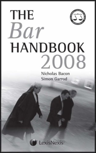 The Bar Handbook : Bacon, Nicholas, Garrod, Simon: Amazon.de: Bücher