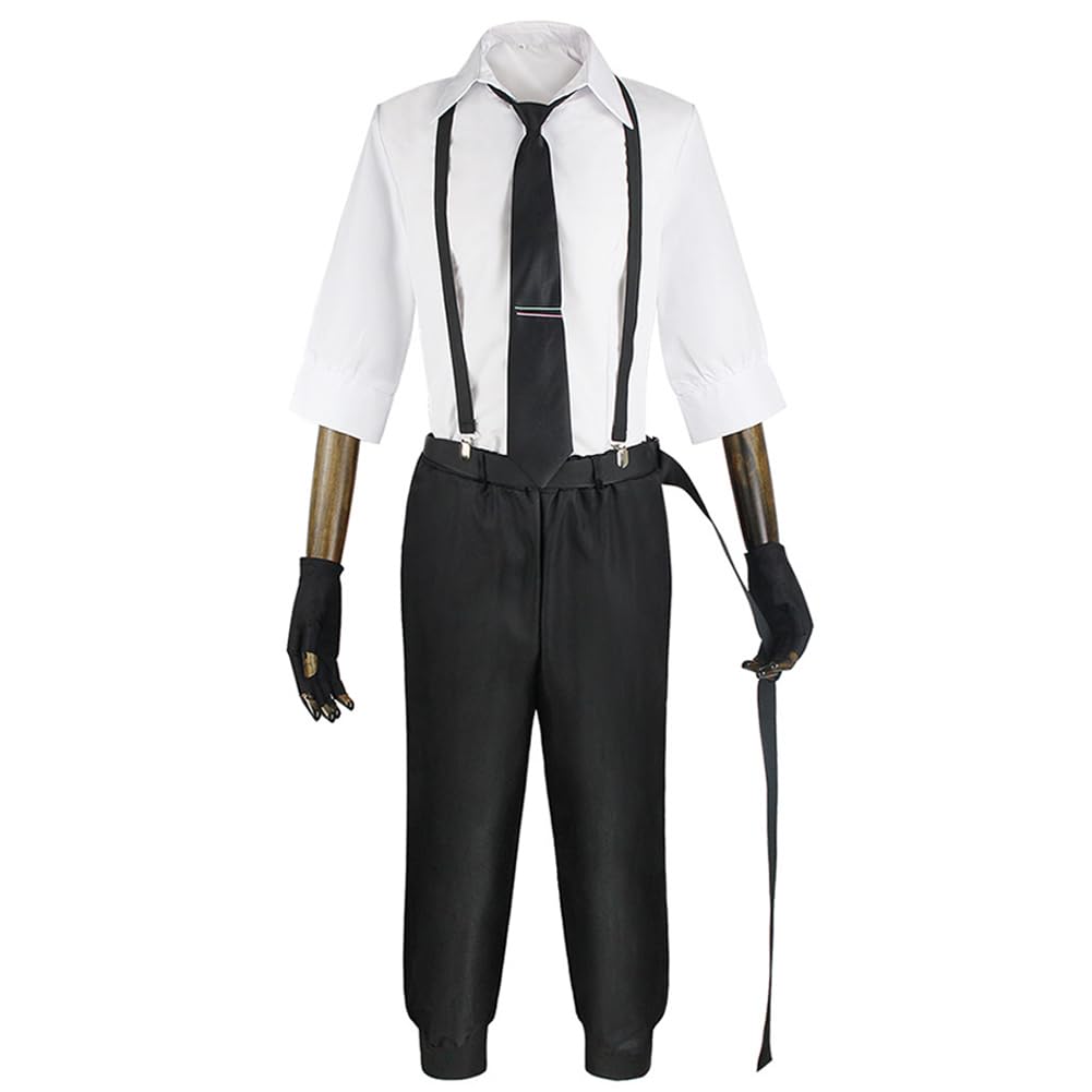 Amazon.com: FAZA Dazai Osamu Cosplay Outfit Detective Uniform For Adult ...