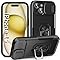 Amazon.com: ADDIT iPhone 15 Pro Max Case with Slide Camera Cover and Stand Ring, Support Magnet ...