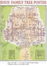 Family Tree Of Jesus Wall Chart, Laminated: Rose Publishing ...
