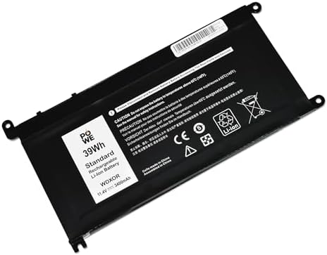 WDX0R - Batería para portátil DELL Inspiron 13 5368 5378 5379/ Latitude 3480 / Inspiron 14-7460 ...