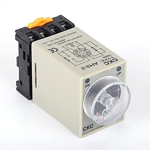 Time Relay AH3-3 AH3-2 On Time Delay AC220/DC24V Timer Relay Time ...
