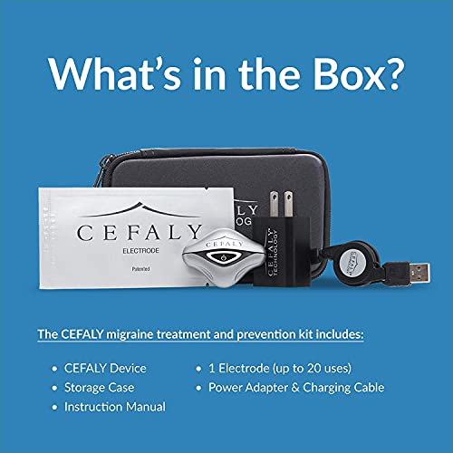 CEFALY Dual Migraine Treatment and Prevention Device | Drug-Free, Easy ...