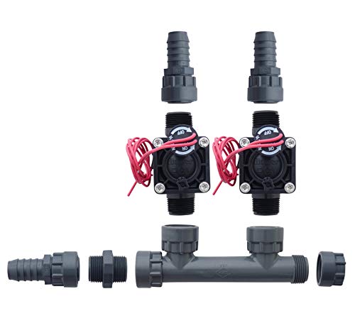 Hunter PGV100-MM 2 Zone Dura Manifold Valve Kit Without Flow Control ...