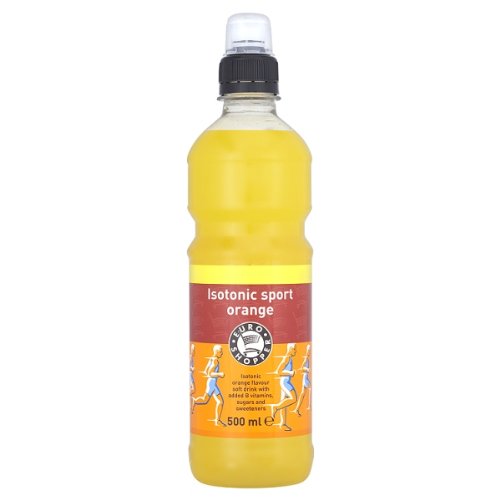 ES Euro Shopper Isotonic Sport Orange Drink 12x500ml Bottles : Amazon ...