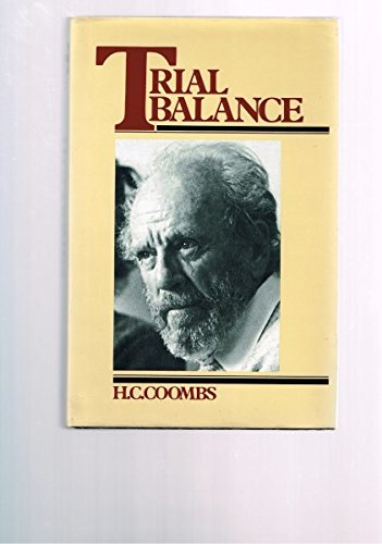 Trial balance: Coombs, H. C: 9780333337745: Amazon.com: Books