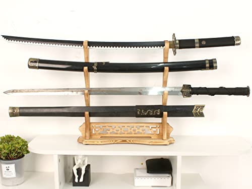 WANLIAN Sword Stand Sword Holder Desktop Samurai Sword Katana Gladiator ...