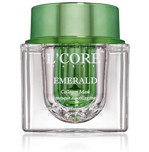 Amazon.com : L'Core Paris Emerald Collagen Mask - Firming Multi Use ...