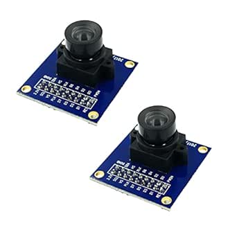 Amazon.com: 10Gtek OV7670 640x480 30fpsVGA 1.3V/ (Lux-sec) CMOS Camera ...