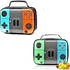 Amazon.com: Kids Lunch Box, Game Lunch Bag for Boy, Dourable PU & Easy ...
