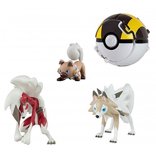 Buy Pokemon Figures Collectible Figurines Set of 3 Wuffels Rock Ruff ...