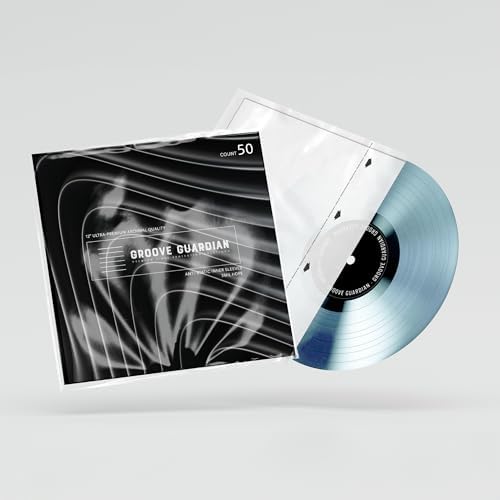 Amazon.com: Groove Guardian Vinyl Record Inner Sleeves: Double-Sided ...