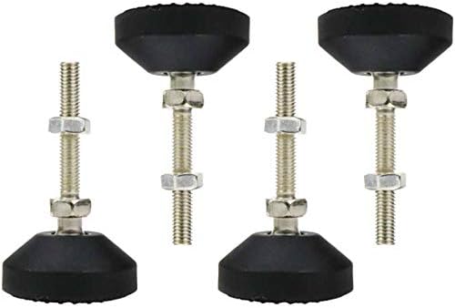 LC LICTOP 4Pcs M8x50 Thread Furniture Glide Swivel Leveling Mount Heavy ...
