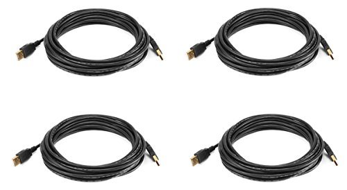 eDragon 4 Pack USB 2.0 A Male to A Male 28/24AWG Cable 10 Feet : Amazon ...
