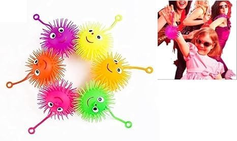 Buy JOMINO Led Puffer Ball Glowing Balls Flashing Light Up Toys for ...