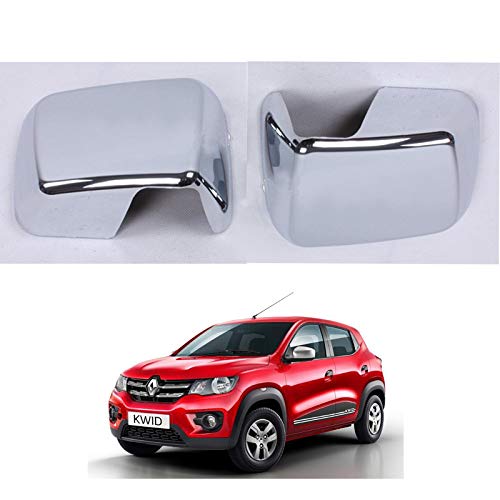 Autoflame Side Mirror Chrome Cover for Renault Kwid,Set of 2 pcs ...