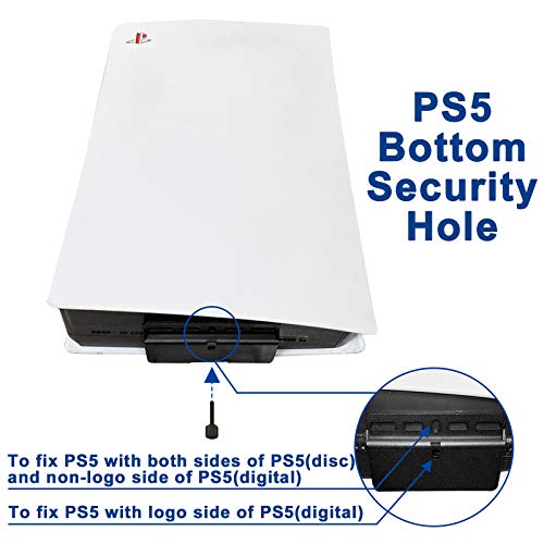 Snapklik.com : PS5 Wall Mount For Playstation 5 Disc Edition And ...