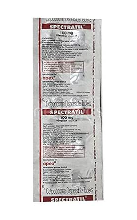 Spectratil 100mg- Strip of 10 Tablets : Amazon.in: Health & Personal Care